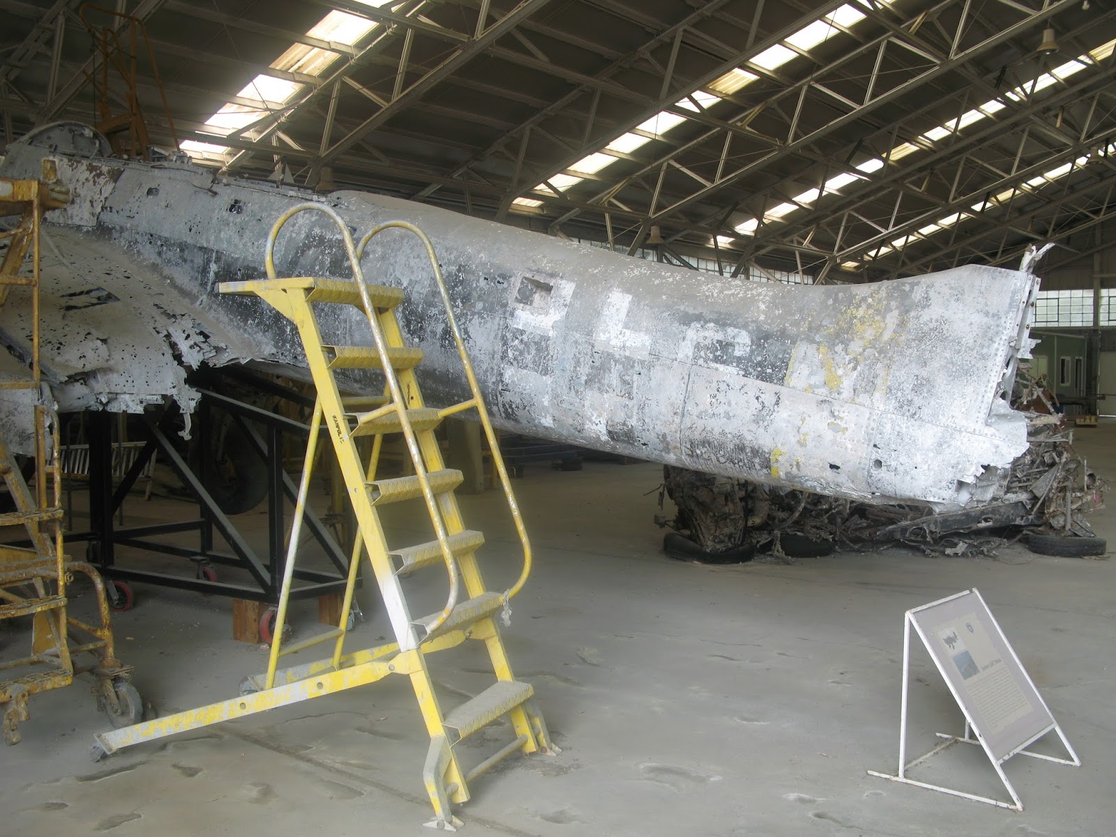 Restoring salvaged WW2 aircraft at the Hellenic Air Force Museum ...