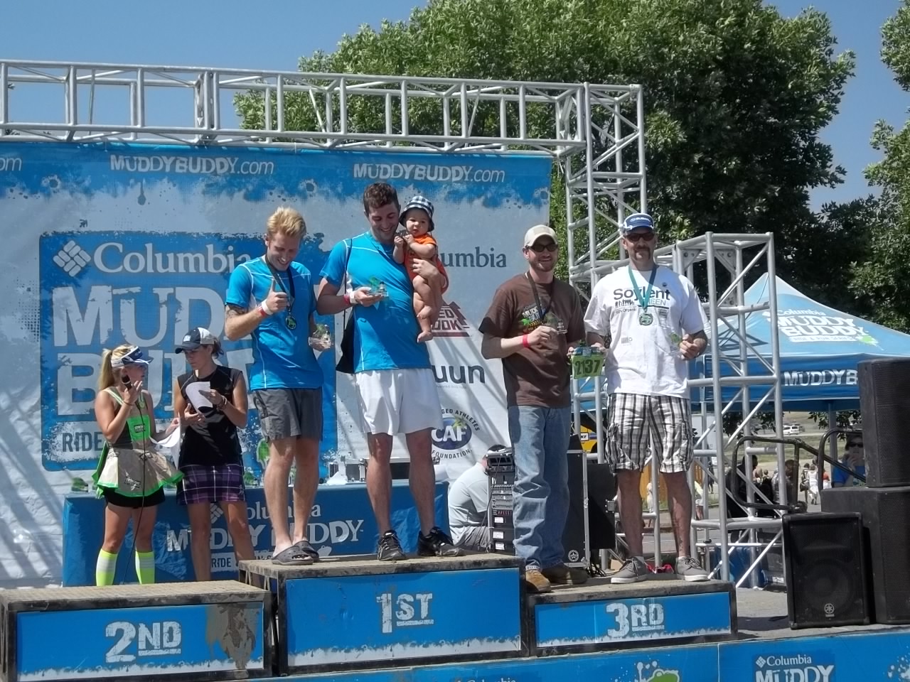 Big Obstacles: Muddy Buddy podium finish!