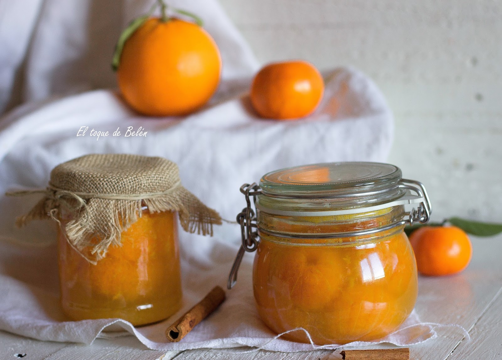 MANDARINAS EN CONSERVA - El toque de Belén
