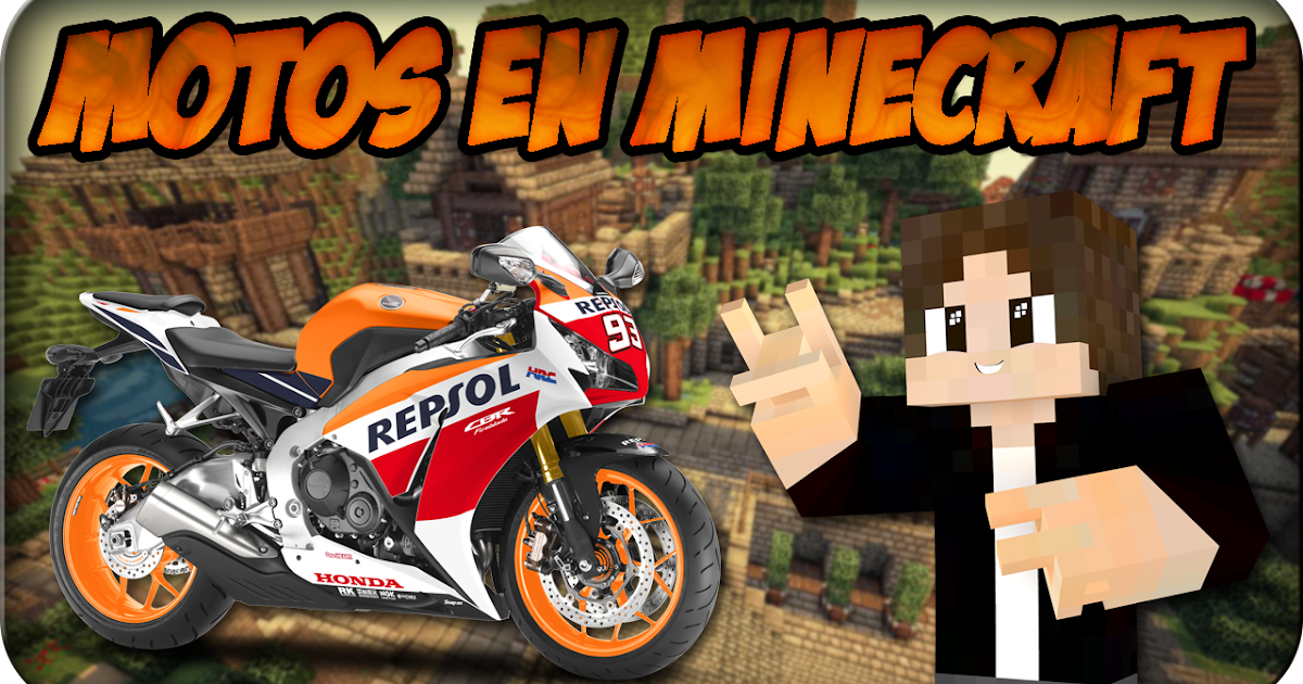 Motos en Minecraft | The DirtBike Mod Minecraft 1.7.2/1.7.10 ~ Brian Play
