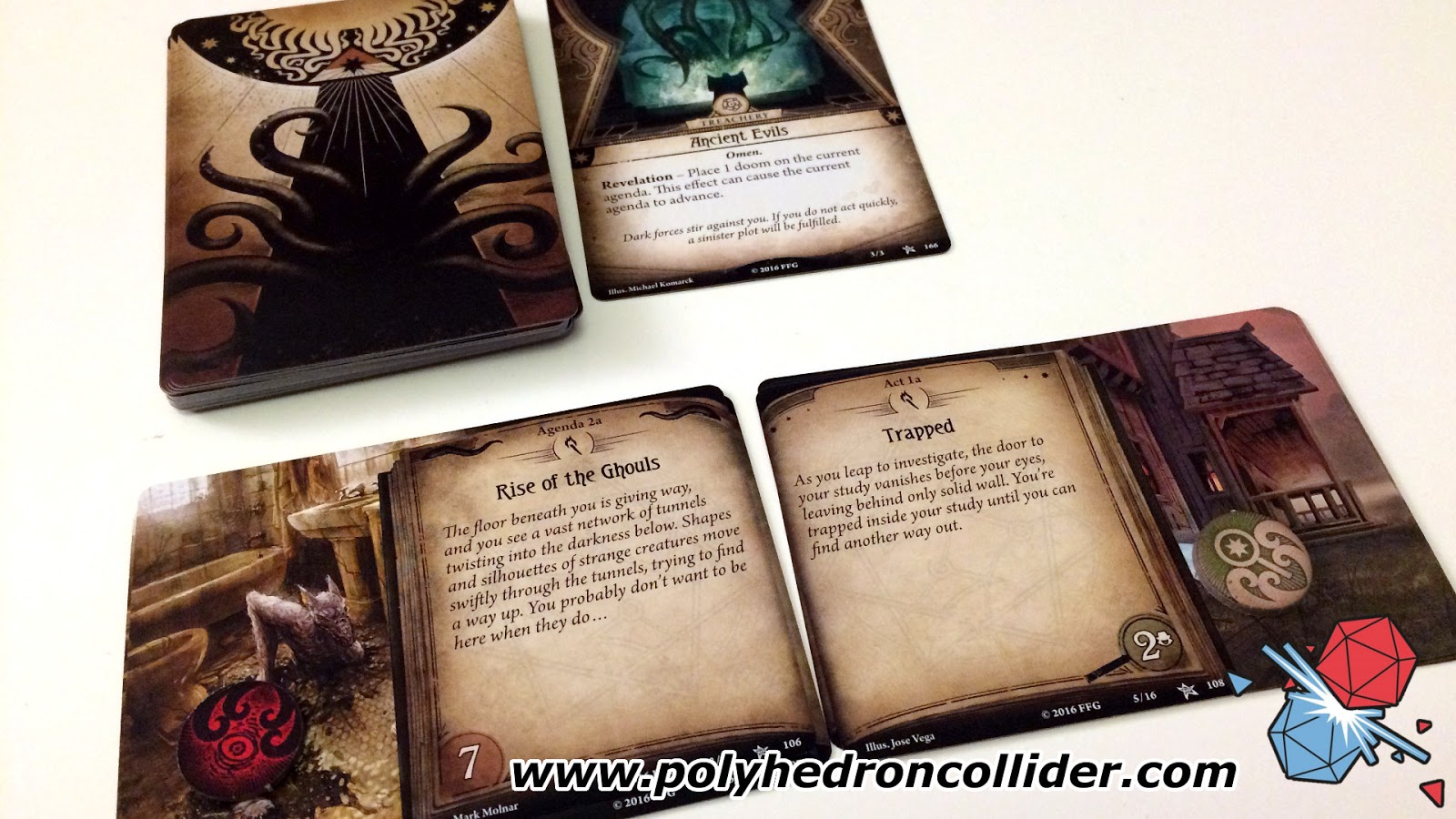 Arkham Horror: The Card Game Review | Polyhedron Collider