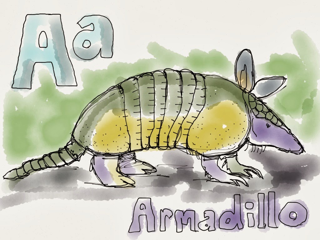 Man Overboard: A is for Armadillo