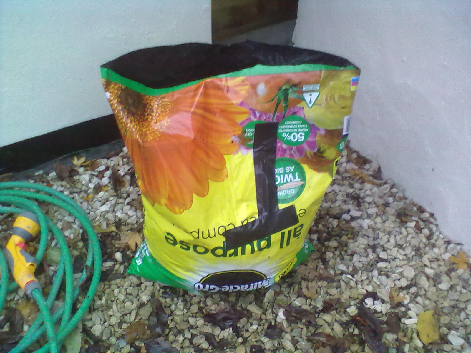 Rachel the Gardener: Compost bags - you're doing it wrong!