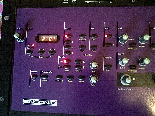 MATRIXSYNTH: Ensoniq Fizmo Rackmount Transwave Synthesizer SN 069977049