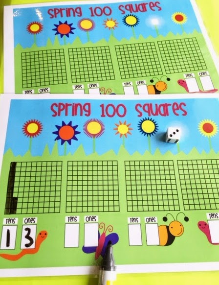 Spring Place Value Games | From the Pond