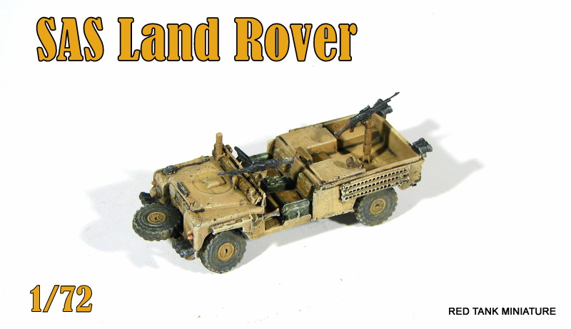 Gulumik Military Models: SAS LAND ROVER 1/72