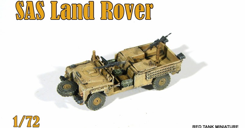 Gulumik Military Models: SAS LAND ROVER 1/72