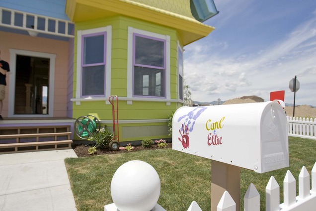 Pixar Corner: Inside the "Up" House Replica