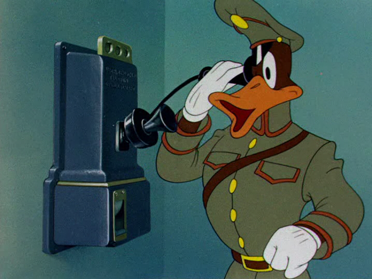 Likely Looney, Mostly Merrie: 417. Daffy - the Commando (1943)