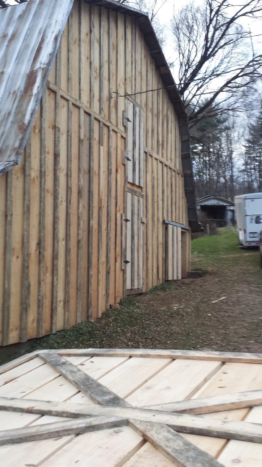 A Couple of Farmers At Maple Lawn Farm: Barn Restoration Update