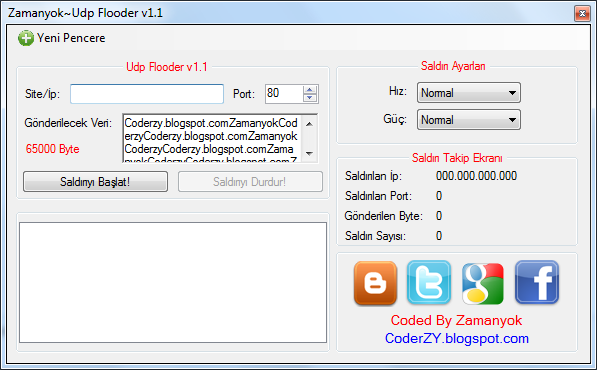 Udp Flooder V11 Coder Zy