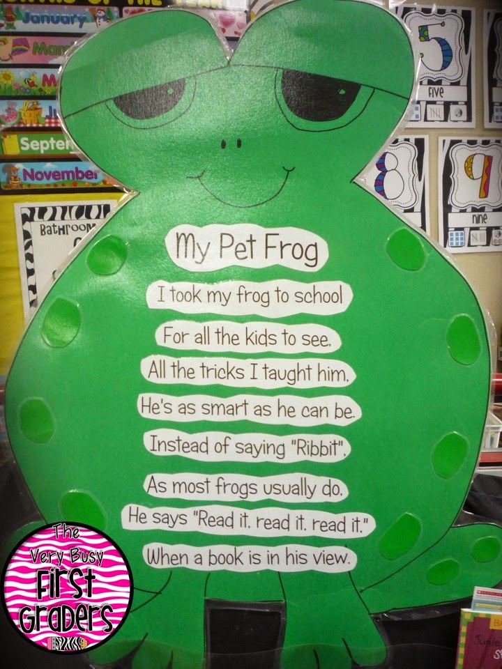 The Very Busy First Graders: Frog and Butterfly Fun!