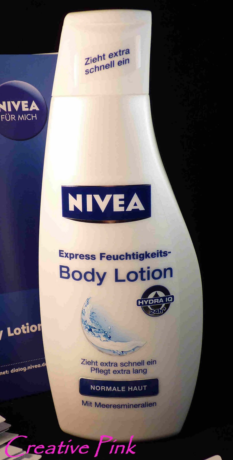 Showroom by Creative-Pink: Nivea Express Feuchtigkeits-Body Lotion