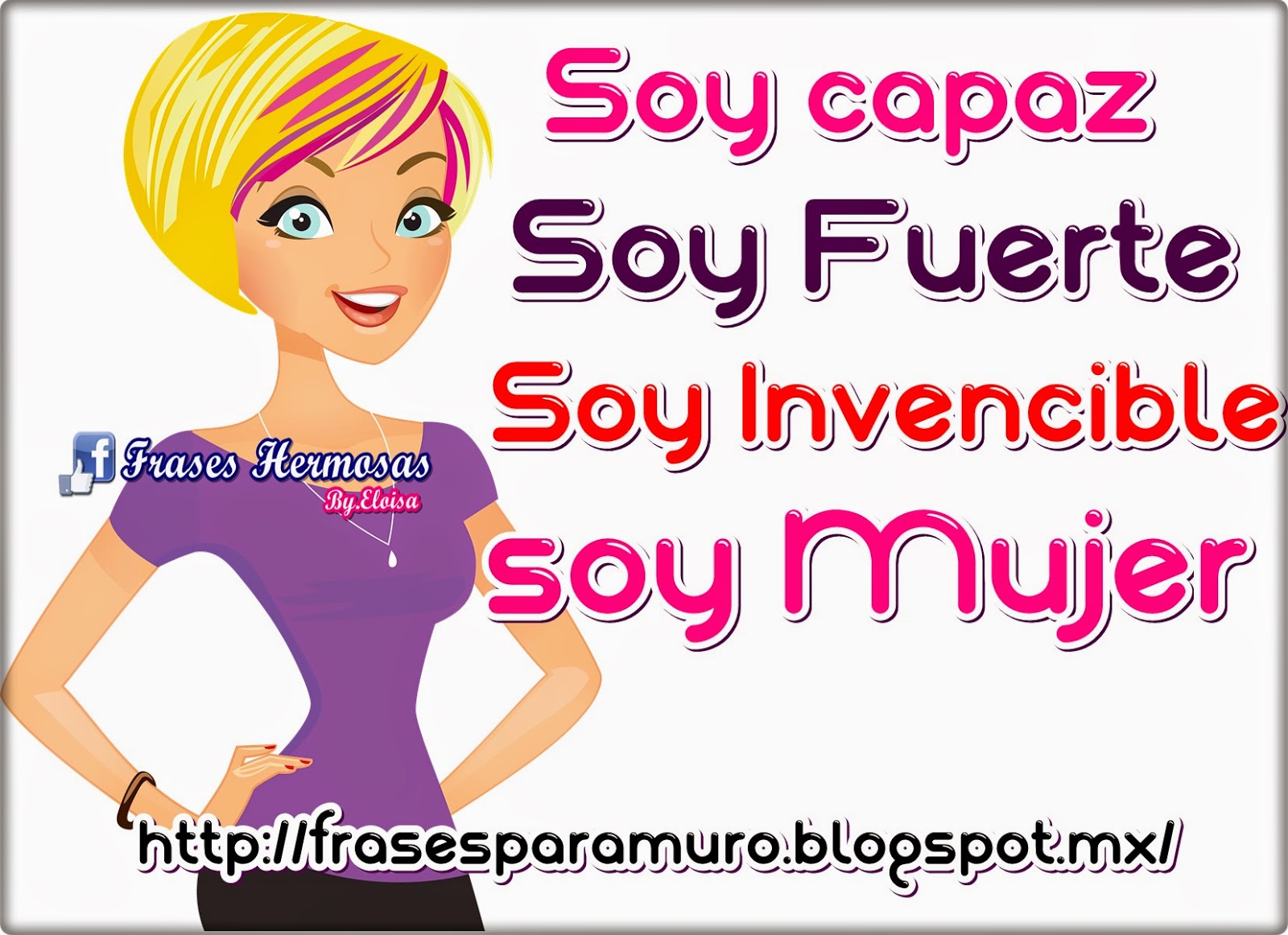 FrasesparatuMuro.com: Soy Capaz