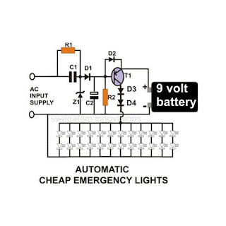 Make this Automatic Transformerless White LED Emergency Light Circuit ...