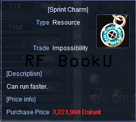 Semua Efek - efek Charm & Generator RF Online Lengkap!