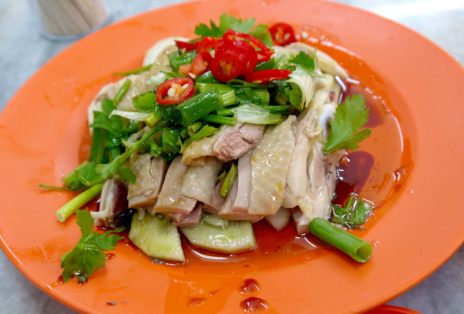 Ipoh 2012 - Lou Wong Nga Choi Kai (Chicken Rice)