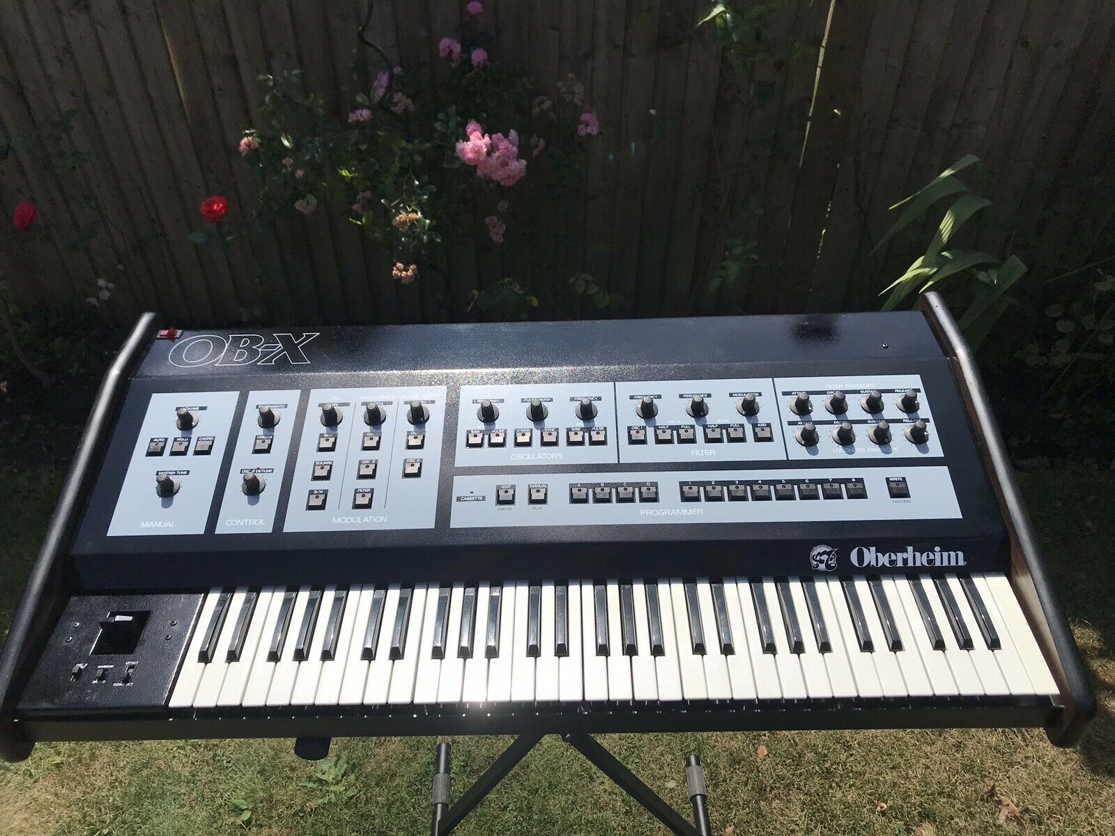 MATRIXSYNTH: 1979 OBERHEIM OB-X Synthesizer - 8 Voice SN 801812