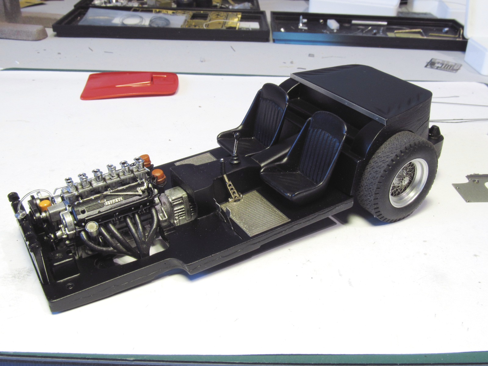 Cico Gallery: Ferrari 250 GT SWB - Tecnomodel 1/24 - W.I.P. 5 By DN Racing