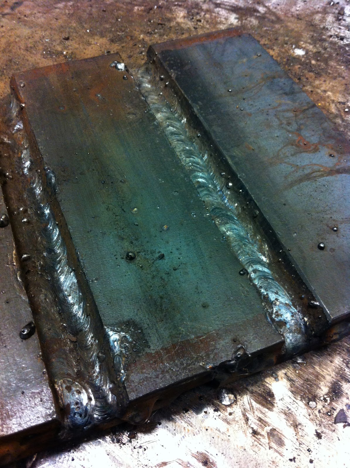 WELD IT'S HER: Spatter vs. Splatter