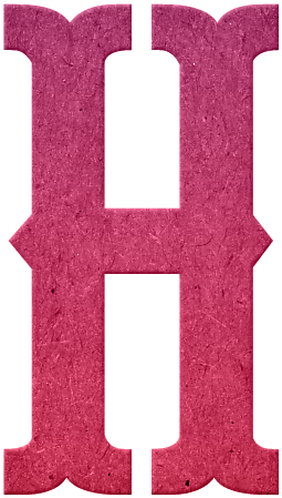 Abecedario Rosa en Fieltro. Pink Alphabet in Felt. - Oh my Alfabetos!