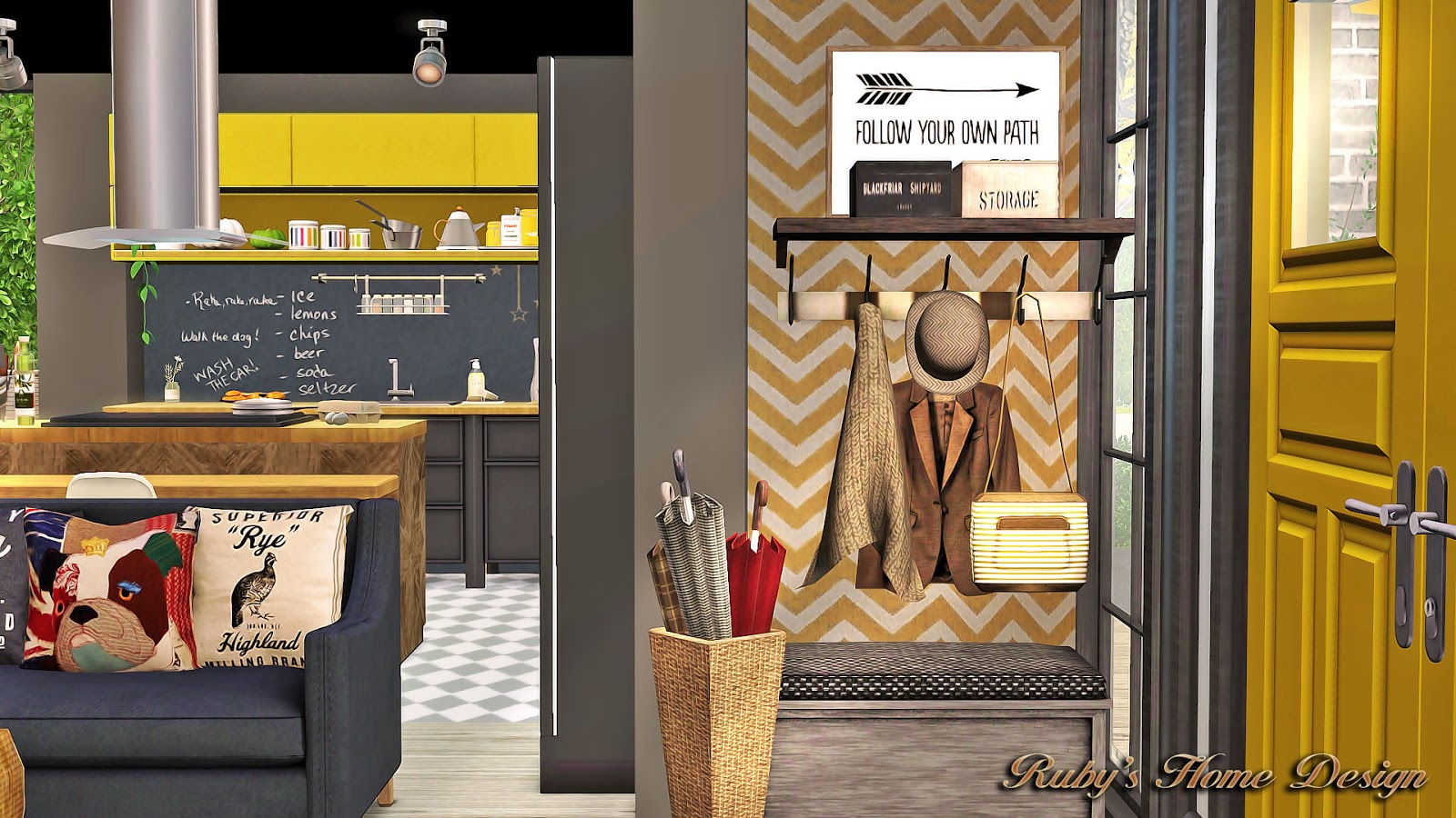 Sims3 Mellow Yellow [Ruby Red Sims]