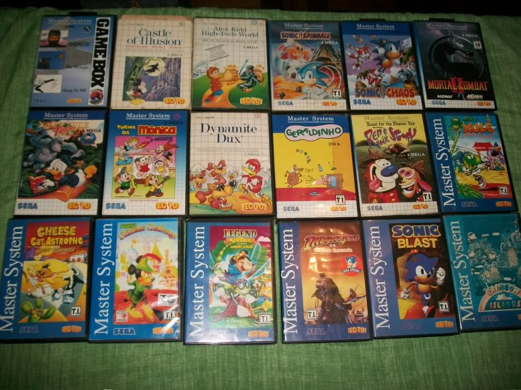 JOGOS DE EMULADORES : Roms de Master System