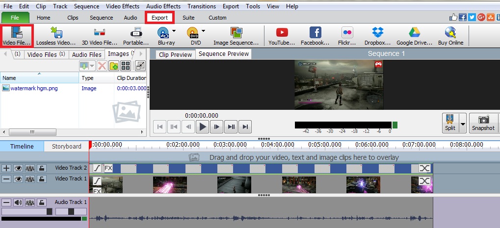 CARA MEMBUAT WATERMARK GAMBAR / LOGO / TEKS DI VIDEO DENGAN VIDEOPAD ...