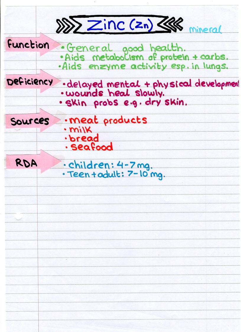 Study Notes By Kaz: Home Economics