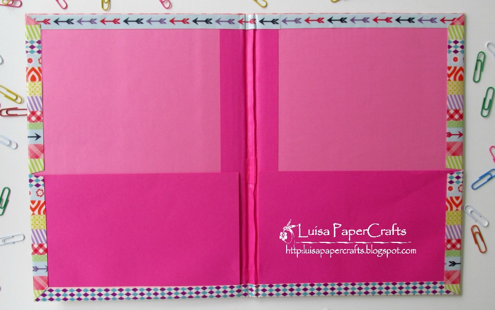 Luisa PaperCrafts: DIY Folder de Cartón