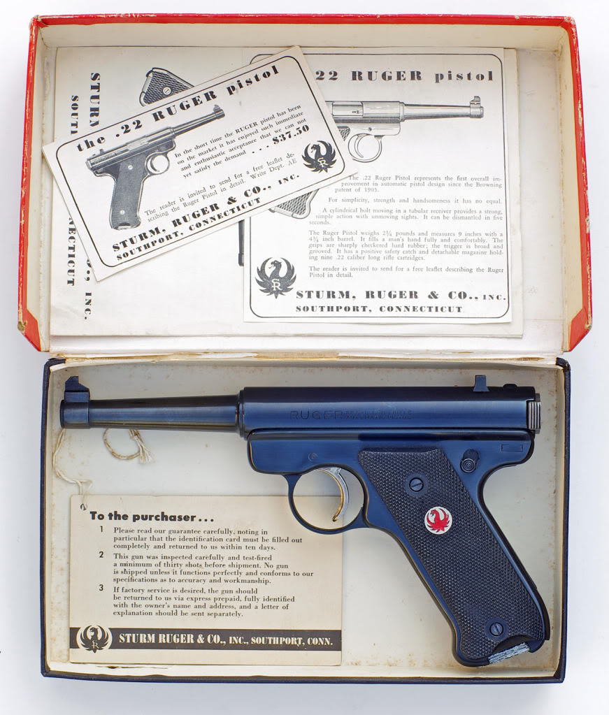 Vintage Outdoors: Luger, Kruger and Ruger... A Tale of 3 Pistols