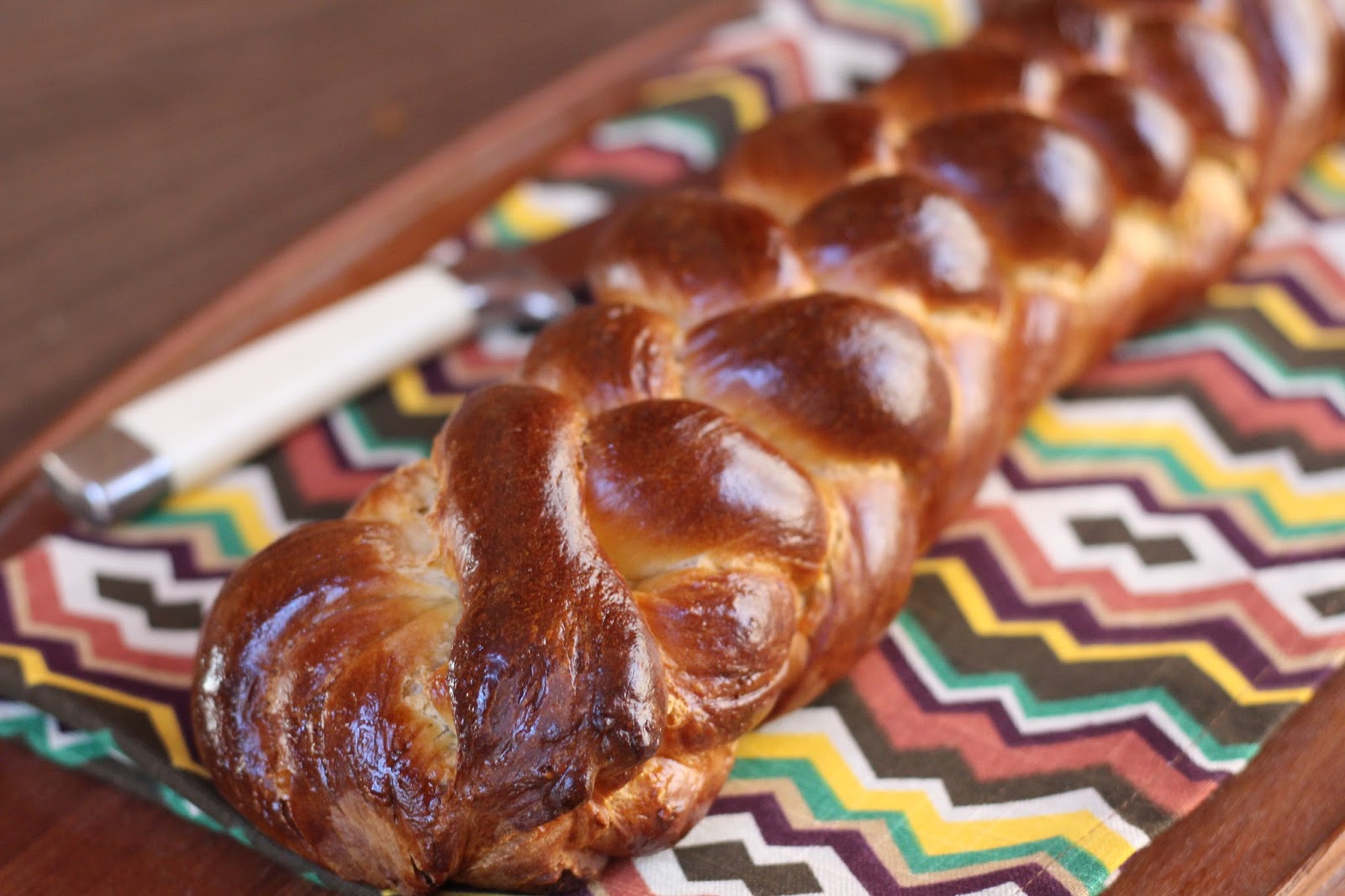 Six Strand Braid Challah - January's King Arthur Flour's Bakelaong ...