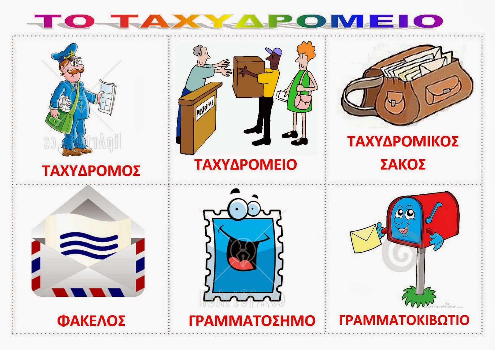 Το Ταχυδρομείο και η ιστορία του. ~ p o s t m a n