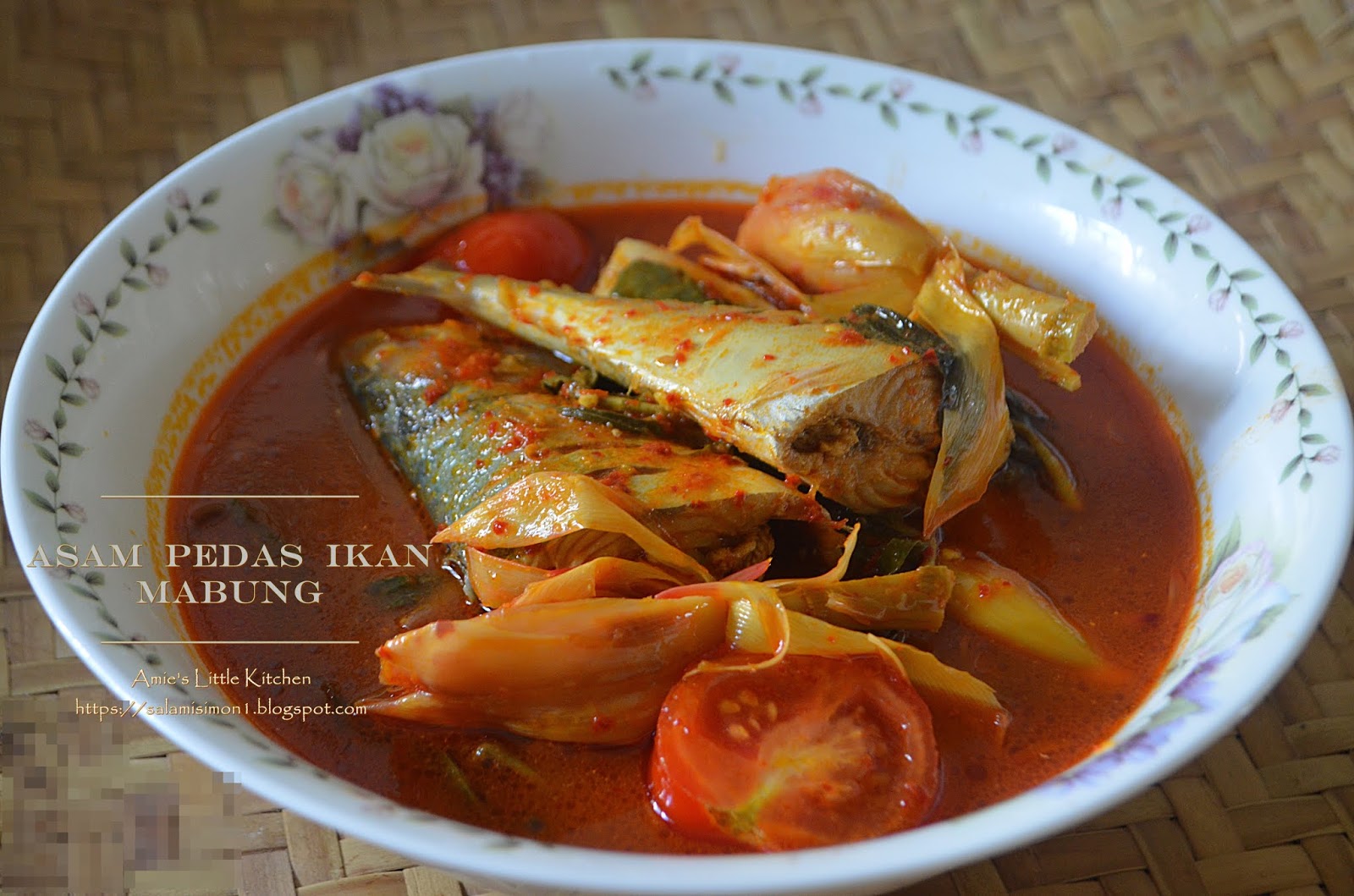 Asam Pedas Ikan Mabung - Amie's Little Kitchen