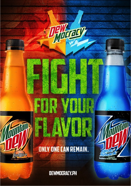 Mountain Dew's DEWmocracy: Dew Blue Shock or Dew Live Wire? | Dear ...