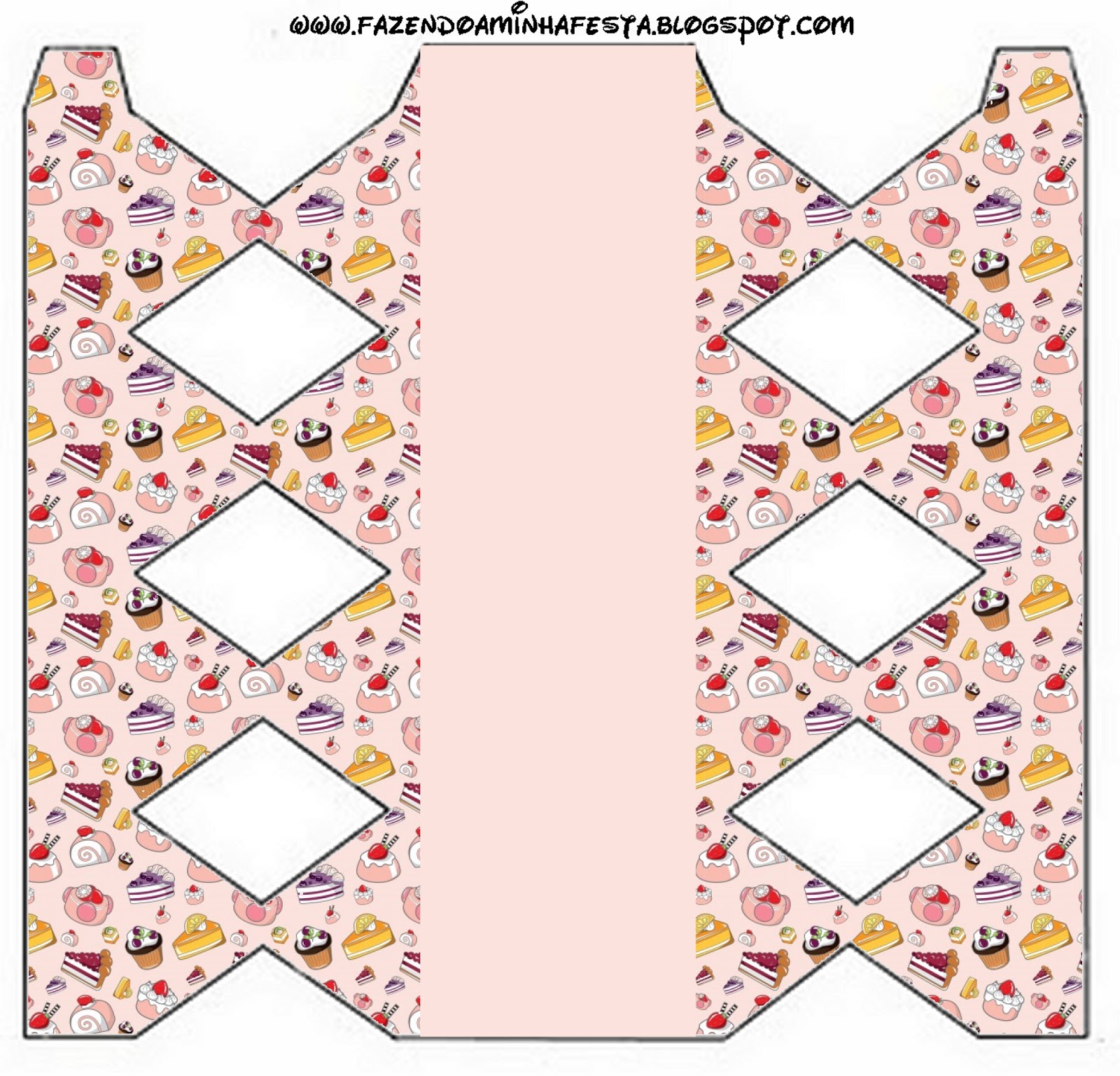 Cupcake Themed Party: Free Printable Boxes. - Oh My Fiesta! in english