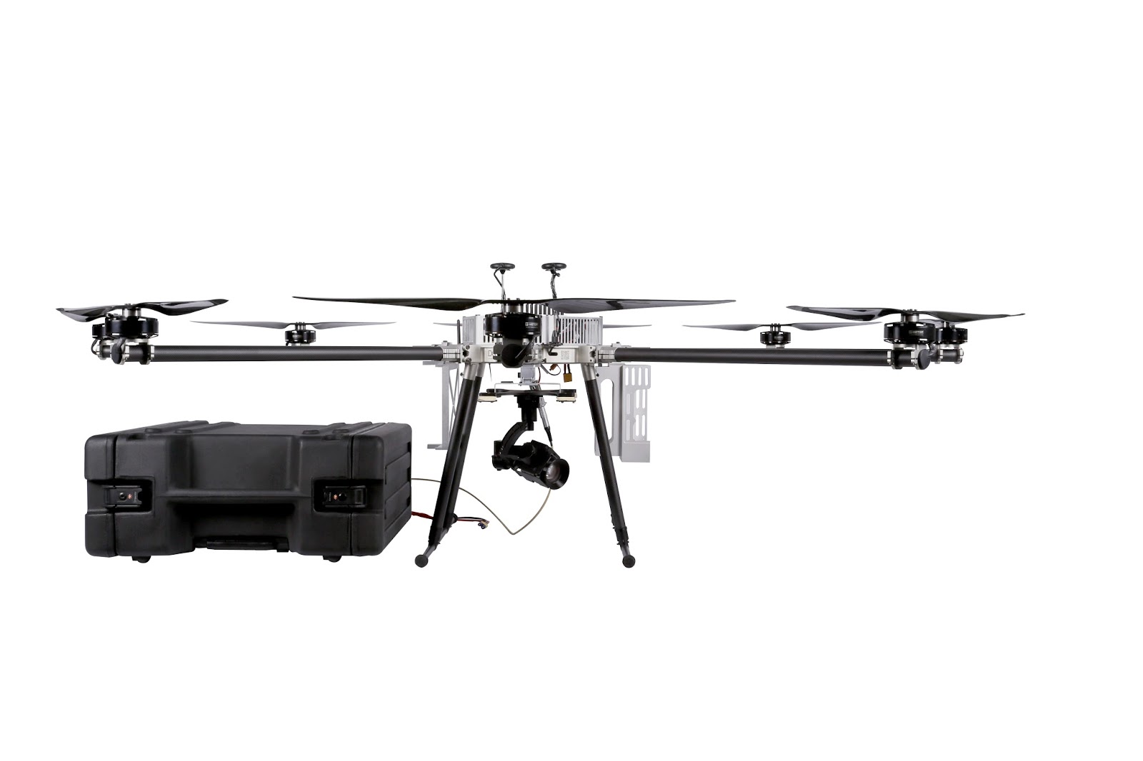 Portable tethered UAV system