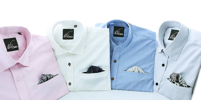 Pocket square shirts by 16Stitches.com - Pocket News Alert