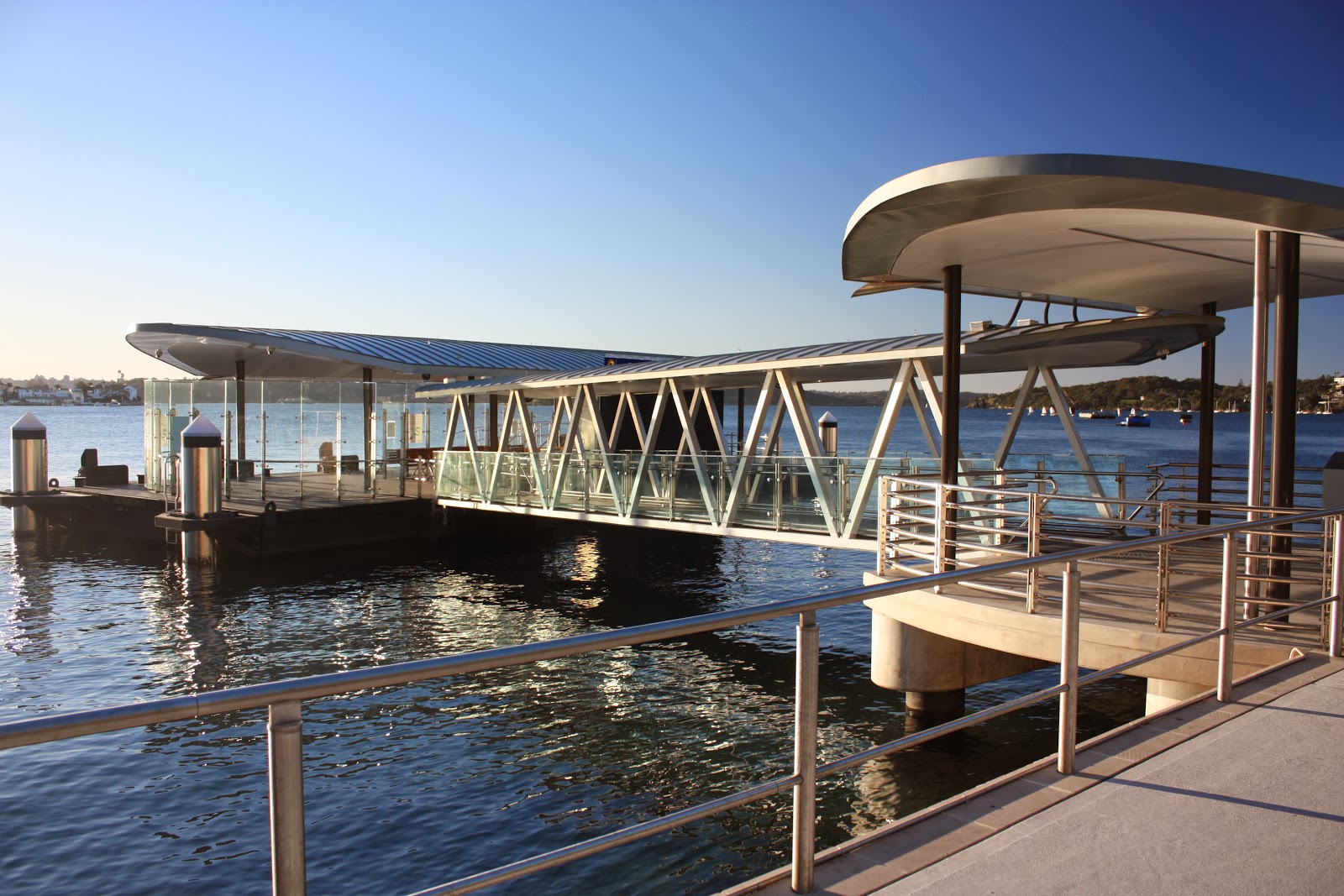 Sydney - City and Suburbs: Rose Bay, ferry wharf