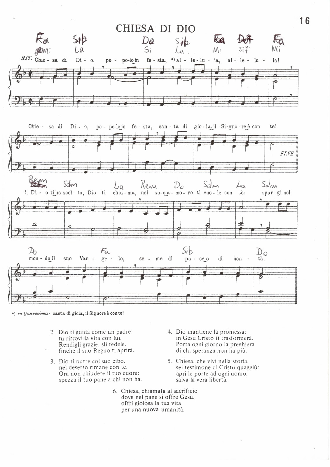 BODI SONČEK: o9 CHIESA DI DIO POPOLO IN FESTA