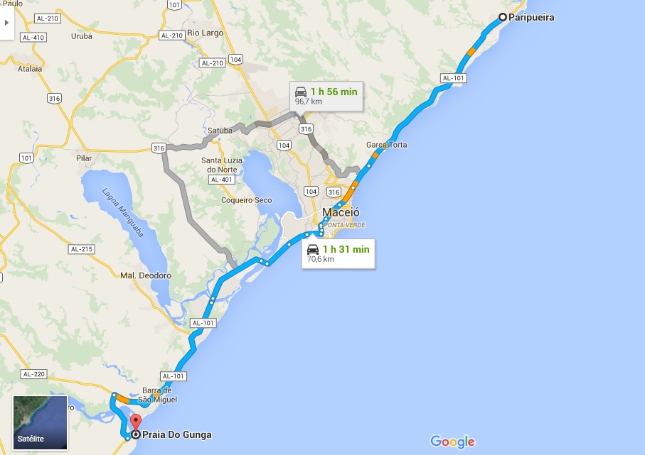 Praia do Gunga e sua beleza encantadora! - Dani Turismo