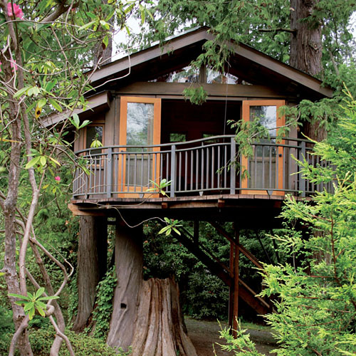 Pictures of Tree Houses and Play Houses From Around The World, Plans ...