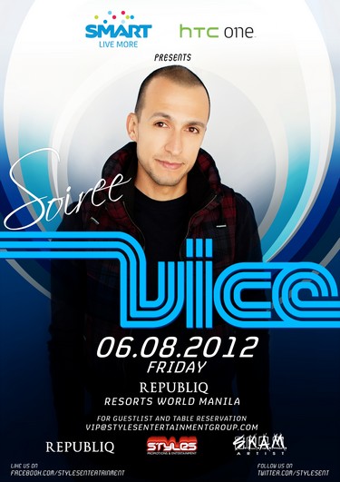 Soul and the E: DJ Vice is coming back to Manila!