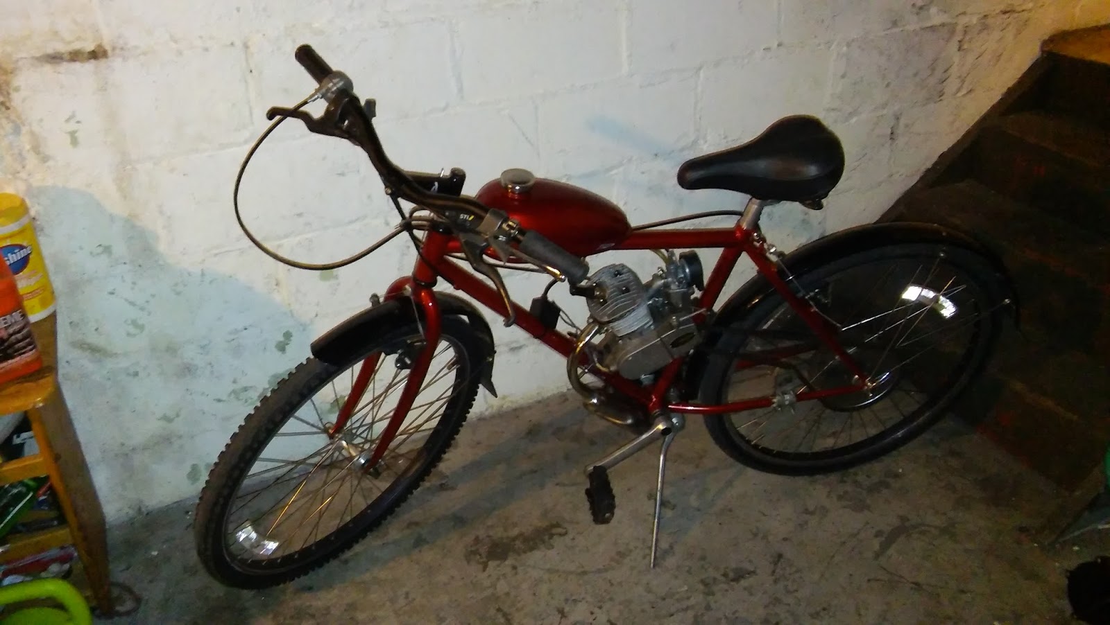 Hustle Boy Custom Bikes: Cherry Red Mongoose