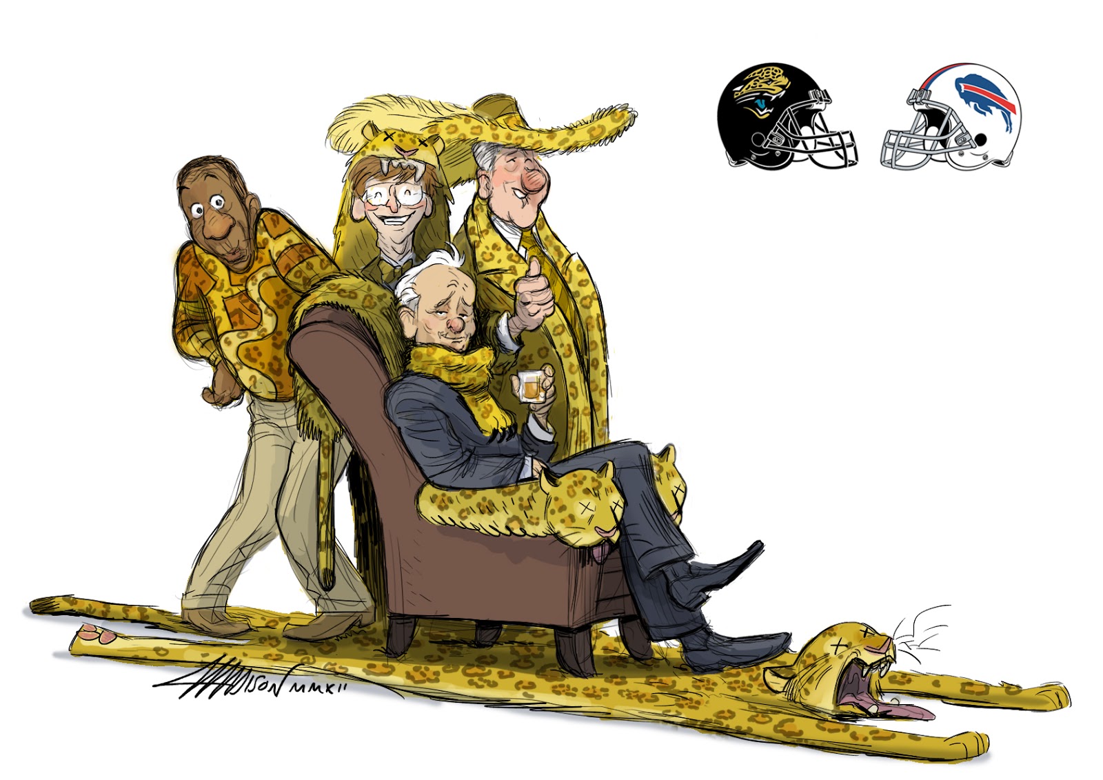 Pixar Animator Austin Madison's Version of Fantasy Football.