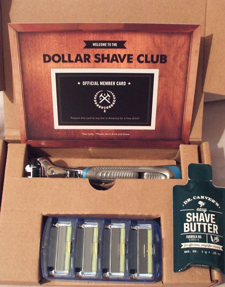 There's a box for it: Dollar Shave Club June 2014 Subscription Box