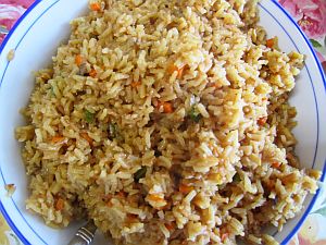 Jeffrey and Juli cook: Adventures in Iowa: Chinese Rice Pilaf