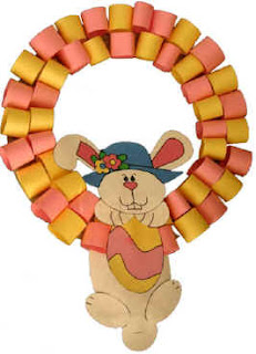 Crazy, Kooky, Crafts: Easter Bunny Wreath