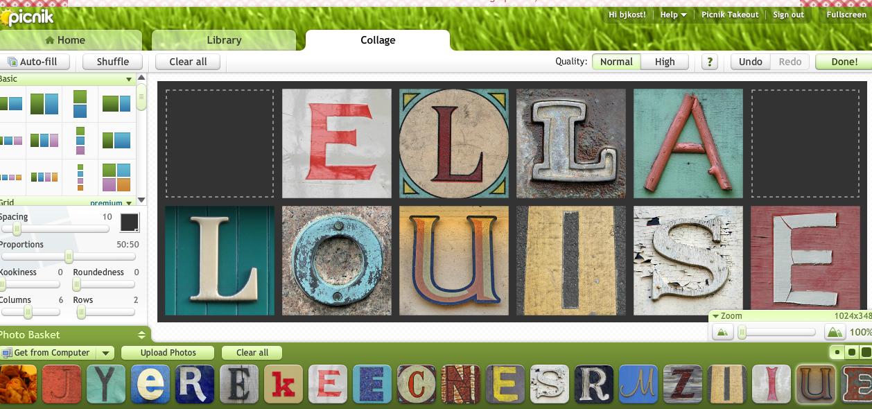 The Ivy Twines: DIY Letter Art {tutorial}