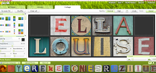 The Ivy Twines: DIY Letter Art {tutorial}